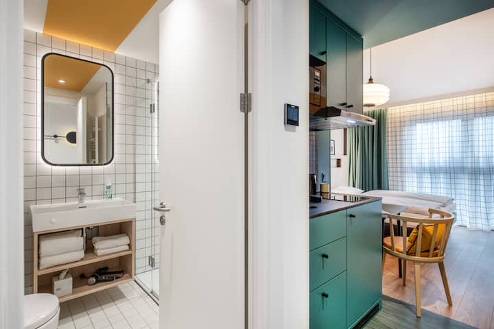 Studio Mit Küche Für Längeren Aufenthalt - Hamburg