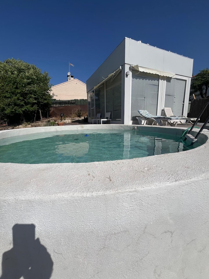 Agradable Casa Cerca De Aranjuez Con Piscina Y Bbq - Aranjuez