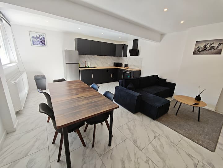 Appartement 1 Chambre Totalement Remis à Neuf - Courcelles