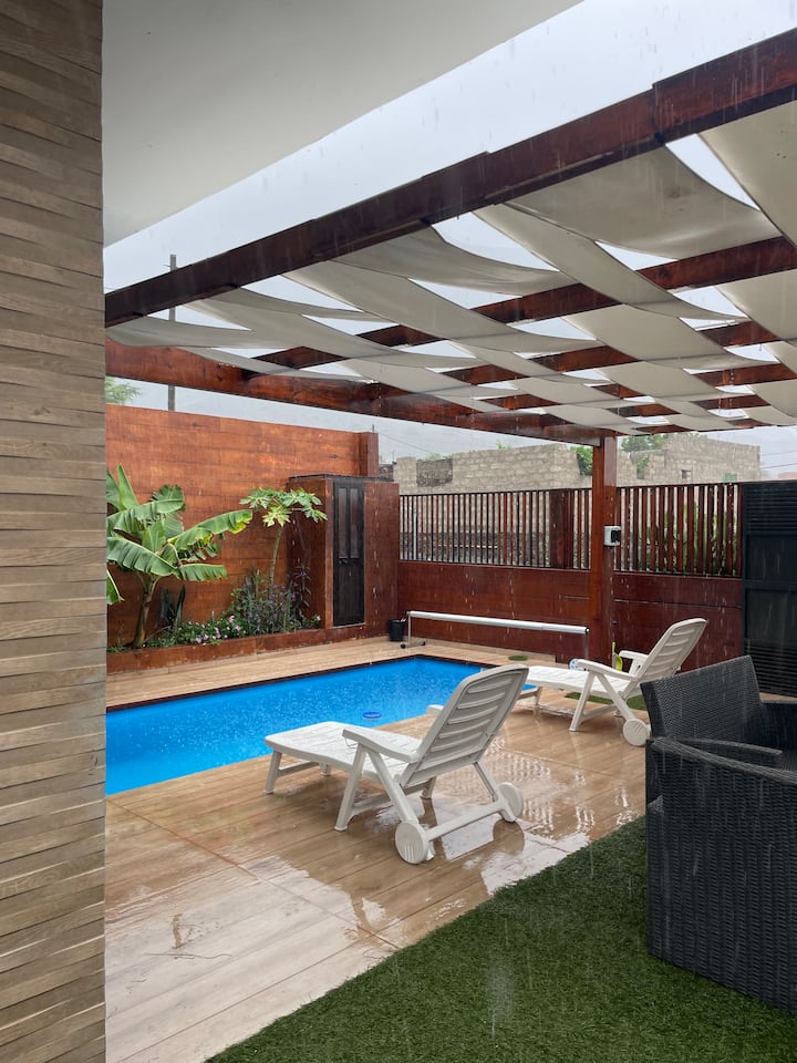 T2 Com Piscina Privada Em Madeiral - Cabo Verde
