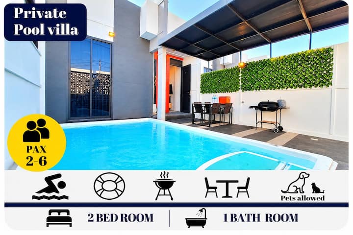 Moderna10 Hua-hin Private Poolvilla From Beach3km - Hua Hin
