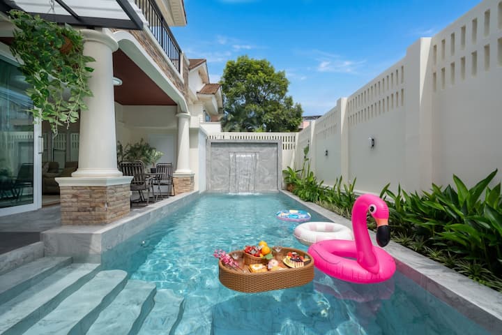 Grand 6br Pool Villa Pool Table Walk To Beach - Patong Beach