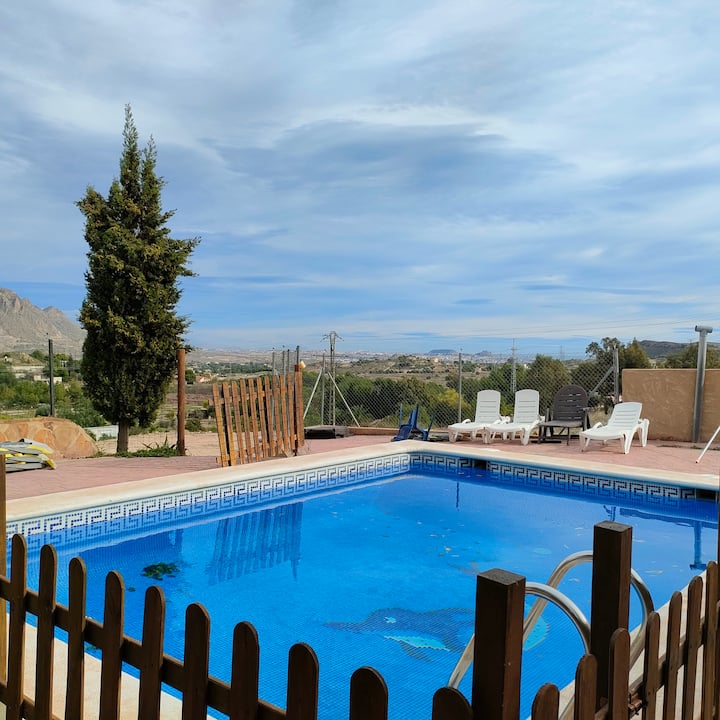 Casa Entera Con Piscina Climatizada Y Barbacoa - Elche