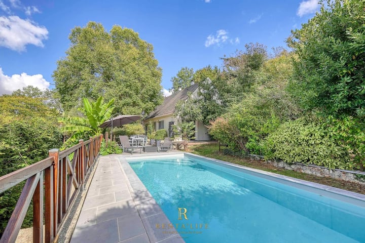 Villa Eden | Piscine Privée  Proche Disney - Île-de-France