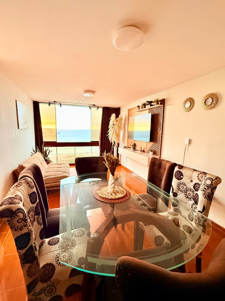 Apartamento Frente Al Mar En Huacho Centro - Huacho