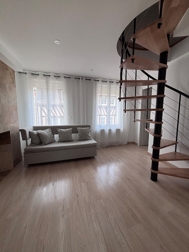 Maison Rénovée Avec Extérieur 6 Voyageurs - Pont-Audemer