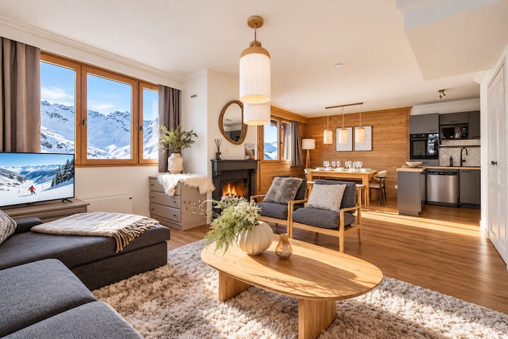 Cosy, Lumineux Et Rénové Pour 11 Personnes - Orelle