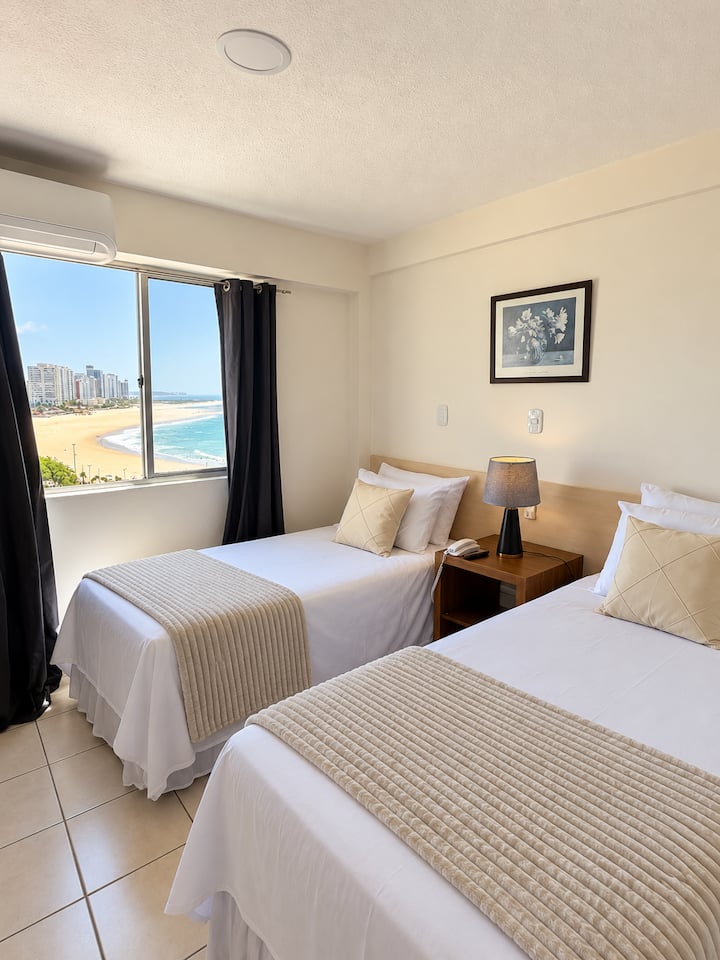 Flat Melhor Localização Vista Mar - São Luís