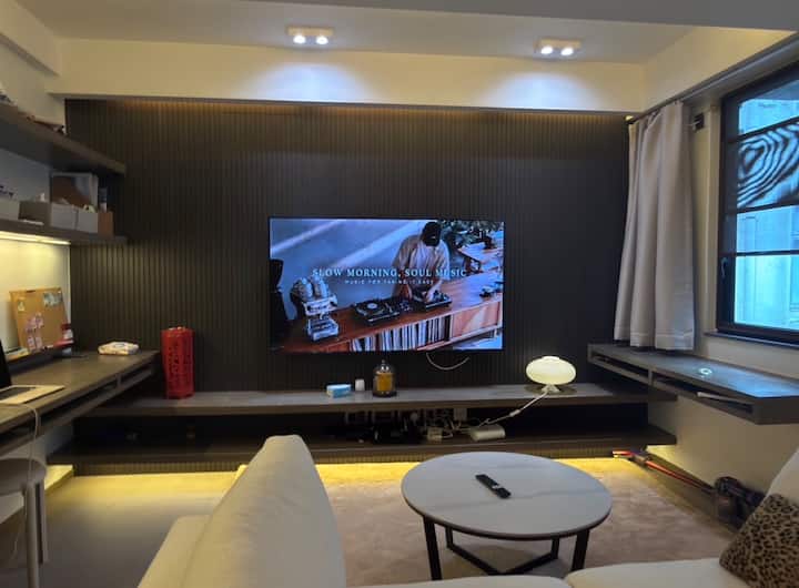 港島有按摩浴缸 Jacuzzi， 1 房，Aesthetic Cozy Home - Hong Kong