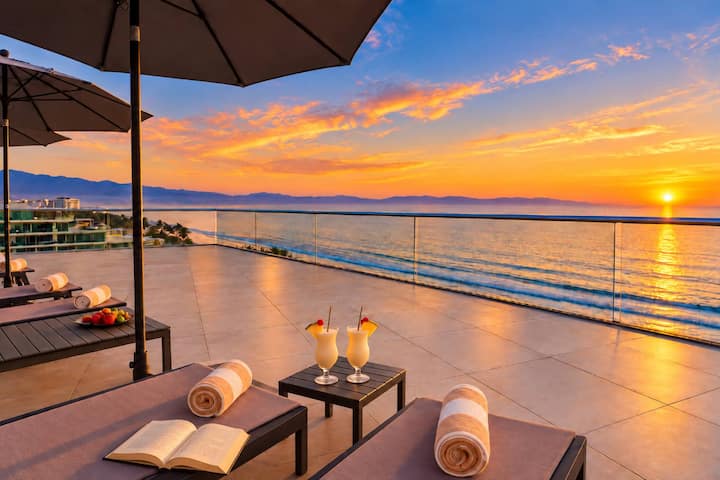 Sea Breeze & Sunset Skies I Nuevo Vallarta - Nuevo Vallarta