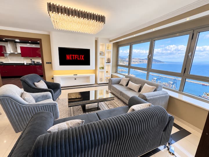 200 M² Luxe Vue Mer 180°, Jacuzzi, Billard -
