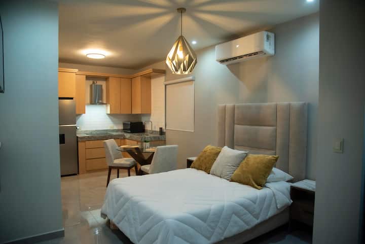 Hermoso Loft Para 2 Personas Parque Fundidora Tec - Mexique