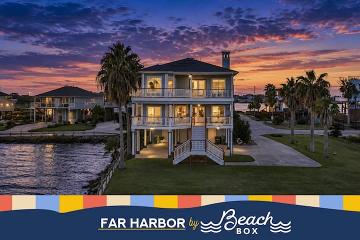 Far Harbor Waterfront Close To Kemah Boardwalk - Seabrook, TX