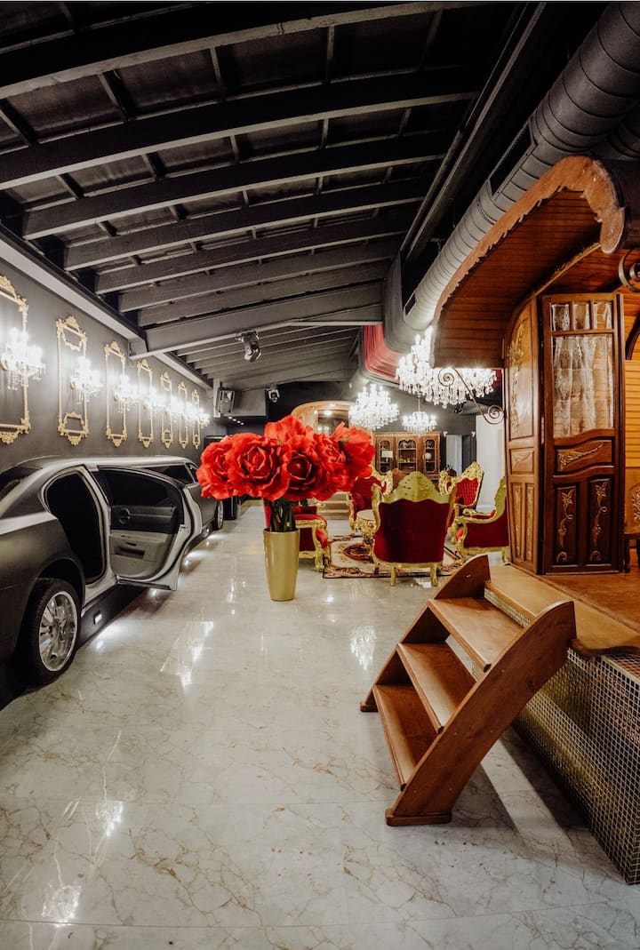 Loft Gypsy Royal - Luxe, Velours Rouge - Bionne - Montpellier
