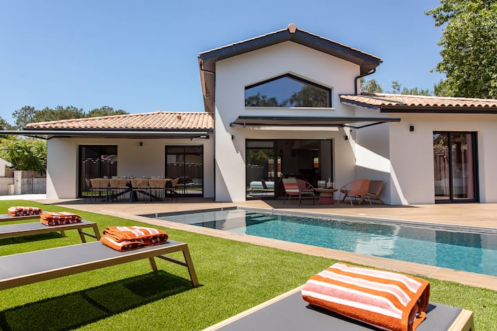 Villa La Parenthèse : Piscine Chauffée Et Clim. - Andernos-les-Bains