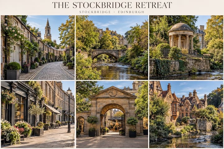The Stockbridge Retreat Elegant Edinburgh Hideaway - Edinburgh