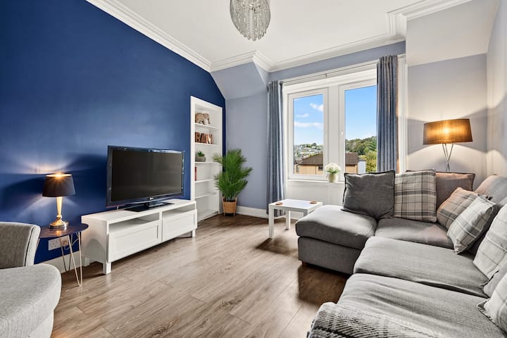 Bright Oban 2-bed | Near Ferry & Train - Oban