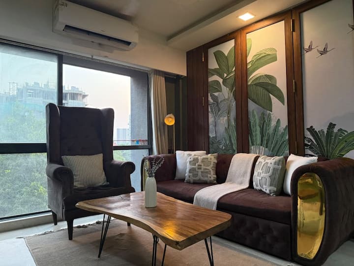 Sylvan Emerald Atelier | Wingback Chair | 4k Tv | - Mumbai
