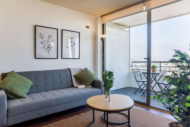Bright 1br Las Condes Apartment In Prime Location - Chile