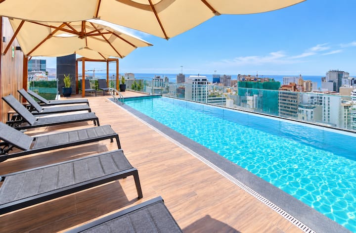 Exclusive Miraflores: 3 Bed, Pool, Grill, And A/c - Perù