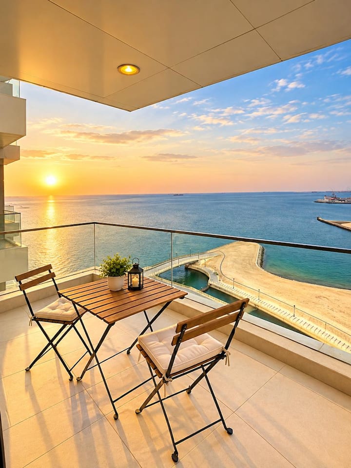 Luxury Sea View Apartment Near Vendome Mall - Qatar
