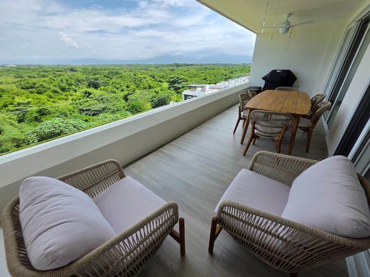 Cozy Jungle View Condo | Min To The Beach - Mexico