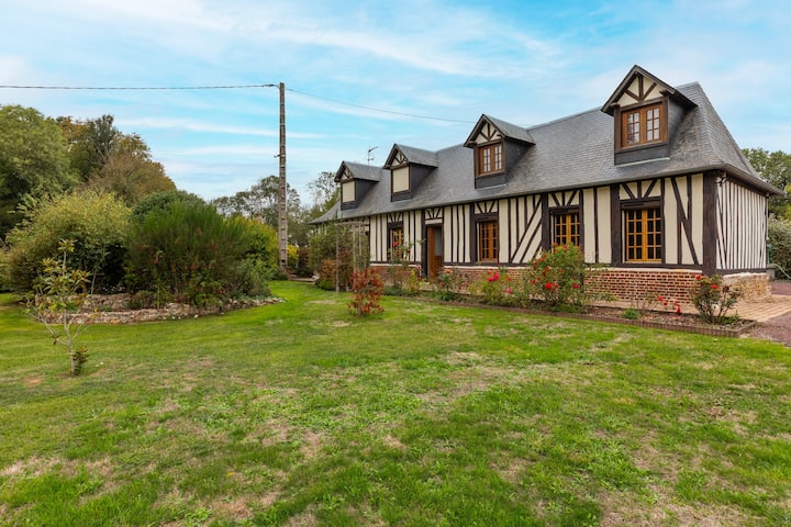 Le Cottage De Saint Cyr - Maison Avec Grand Jardin - Bernay