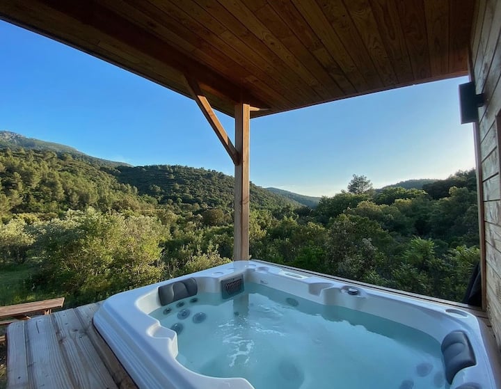 Lodge Intimiste, Spa, Nature, Vue Exceptionnelle - Rousset