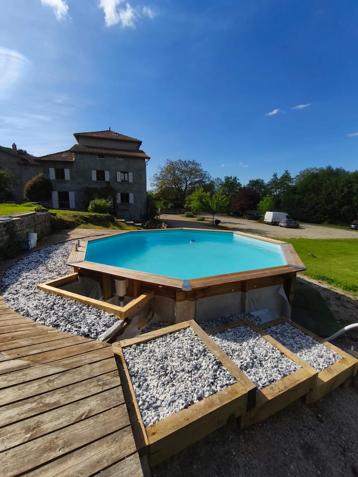 Gîte Du Moulin 18 Couchages Au Cœur De La Nature - Isère