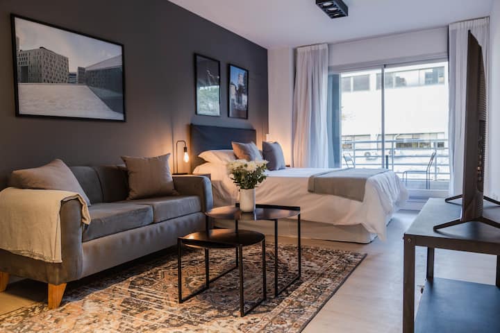 Villa Crespo | Sleek Studio Stay | Pool & Gym - Buenos Aires