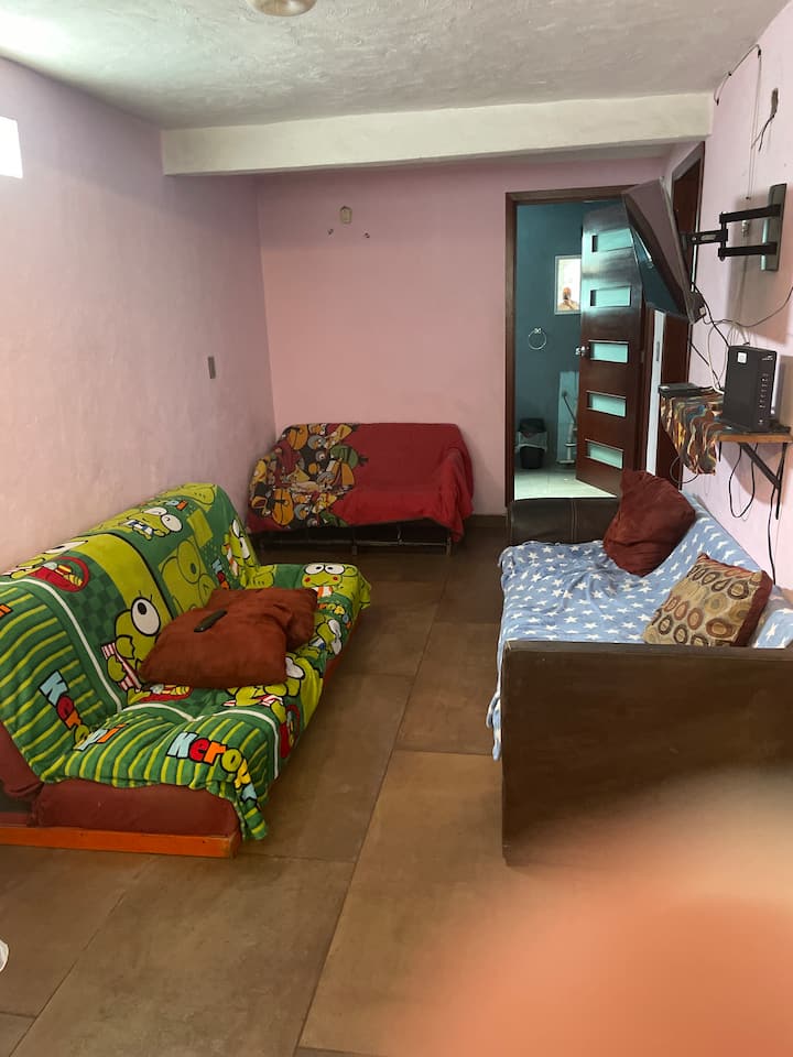 Departamento Con Pequeña Cantina Rústico - Chimalhuacán