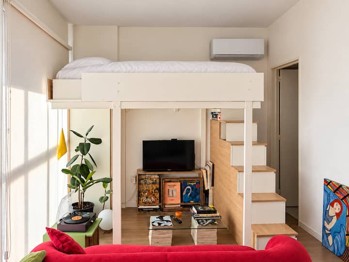 Estudio Luminoso, Moderno Y Acogedor - Buenos Aires