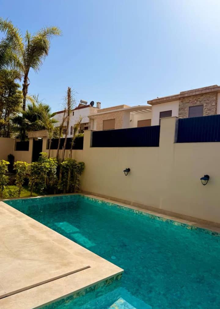 Villa Prestige De 6 Chambres Avec Piscine Privée F - Agadir