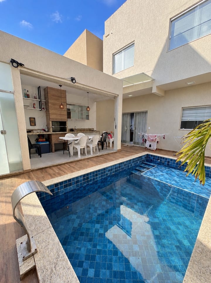 Casa 4 Suítes Com Piscina Privativa - Lauro de Freitas