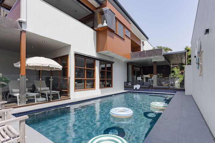 Luxury Beach House | Pool, Cinema & 60m To Sand - Sunshine Coast Queensland, Australia