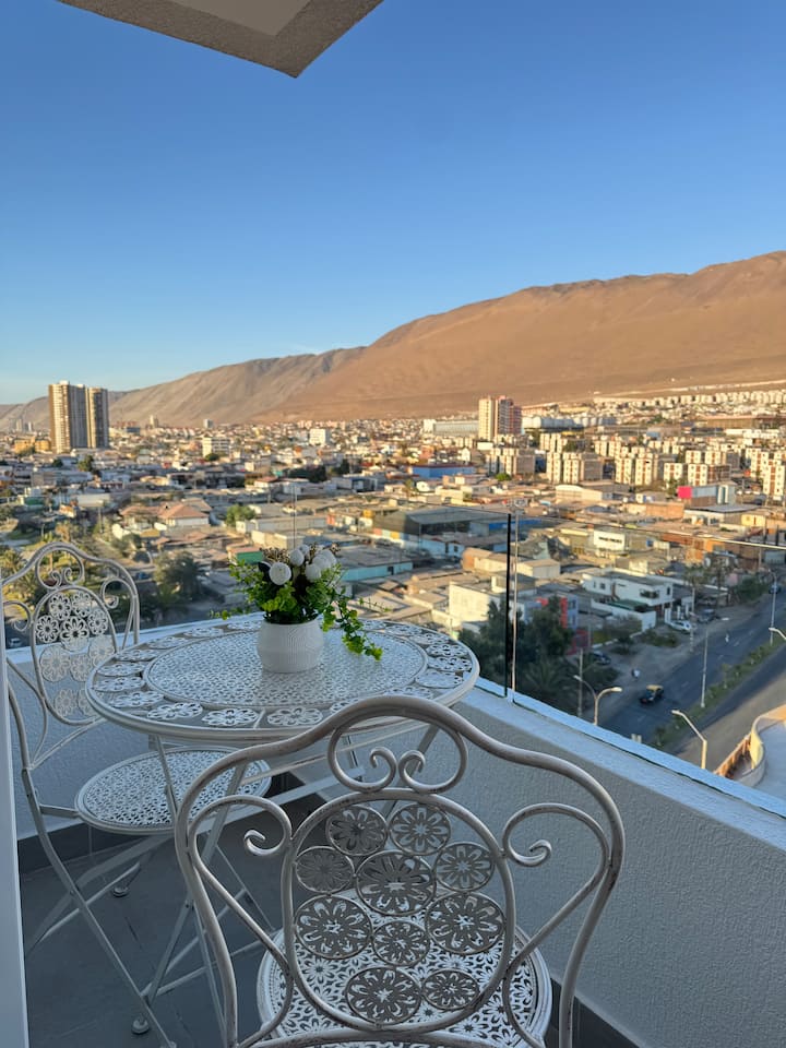 Vista Panorámica A Pasos De Playa Brava C/piscina - Alto Hospicio