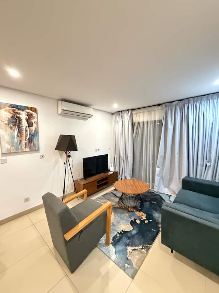 Take A Break @ Spacious Secure 1bed Apartment - Ghana