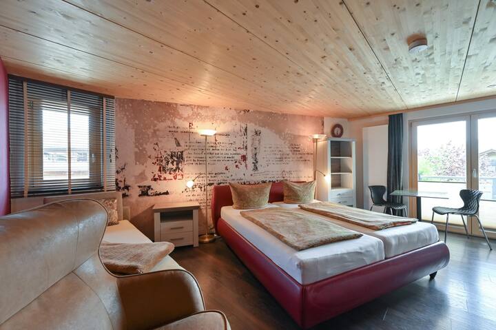 Vintage Hotel Doppelzimmer Mit Balkon Inklusive Fr - Oberstdorf