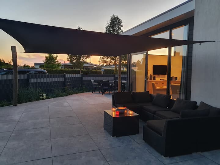 Breskens Chalet Strand Oase Mit Zaun & Sichtschutz - Vlissingen