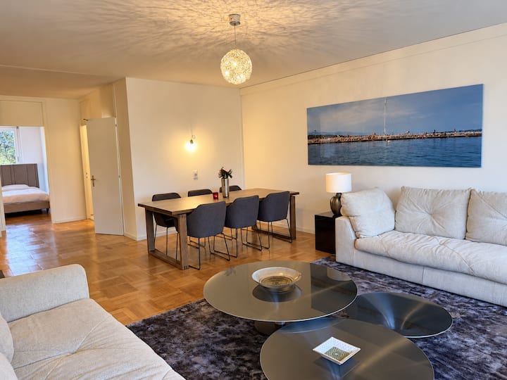 Spacieux 100 M² Avec Balcon 2 Chambres Genève - Geneva