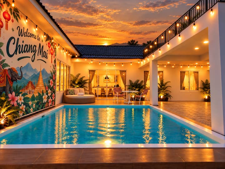 Stylish Private Pool Villa, 20 Minutes To Old City - Thailand