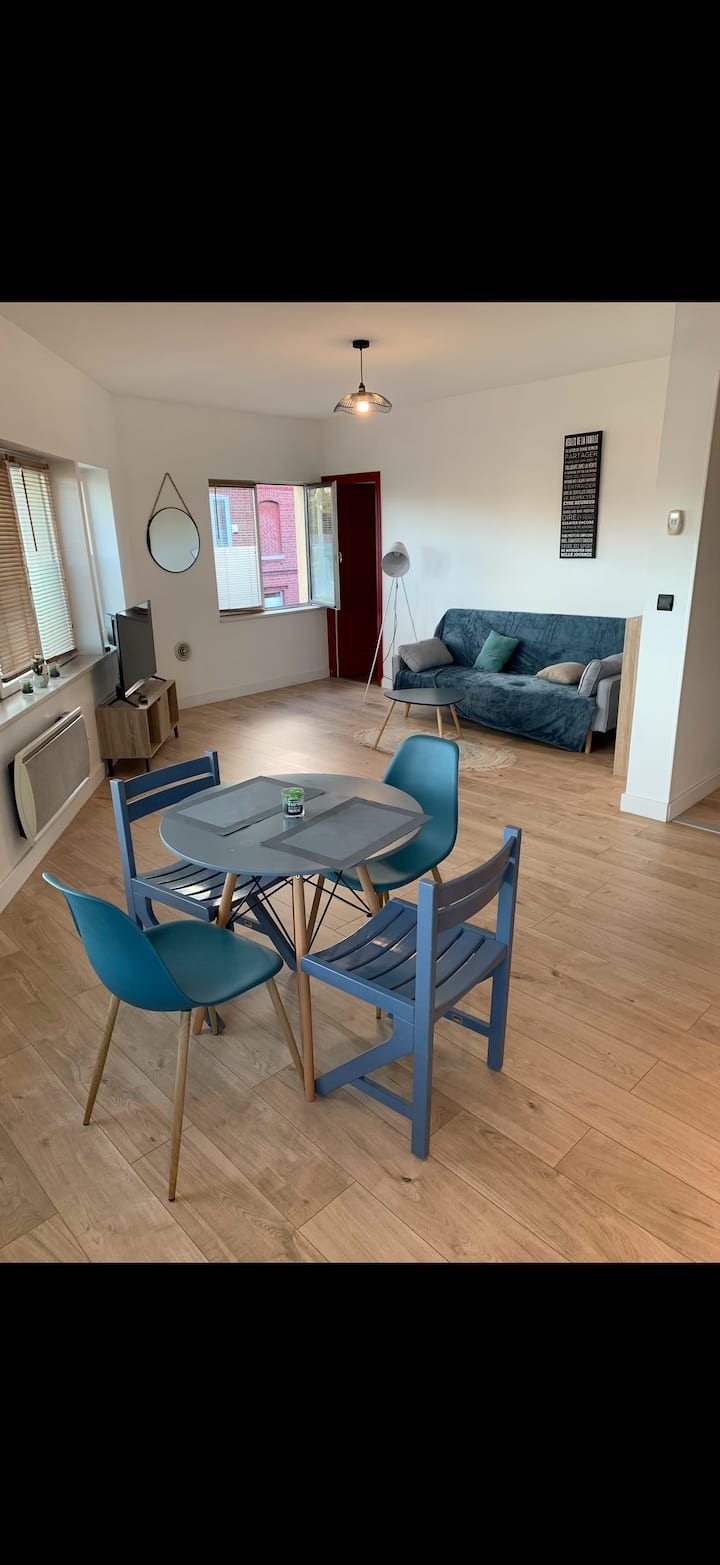 Grand T2 60 M² à 5 Min De La Gare - Tourcoing