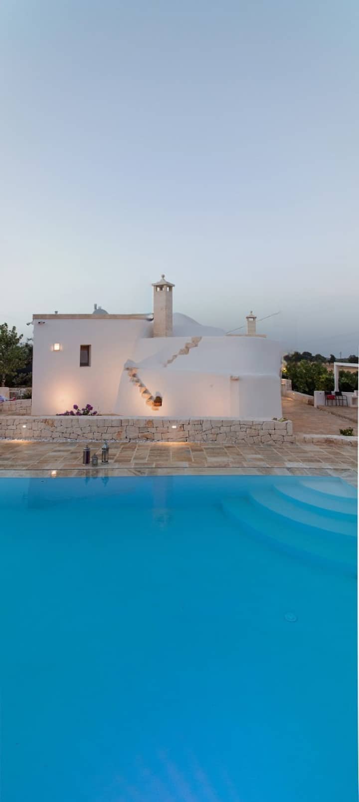 Trullo Apulia: Swimming Pool, Jacuzzi & Steam Room - Apulia