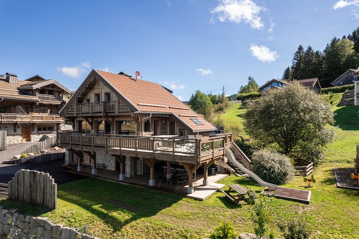 Chalet D'exception 14 Pers, Spa De Nage Et Jardin - Gérardmer