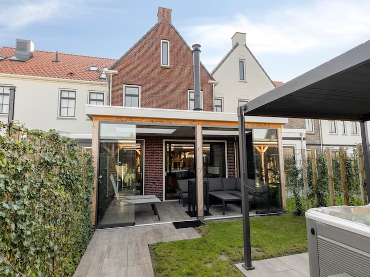 Superbe Villa Avec Sauna, Jacuzzi Et Jardin - Zierikzee