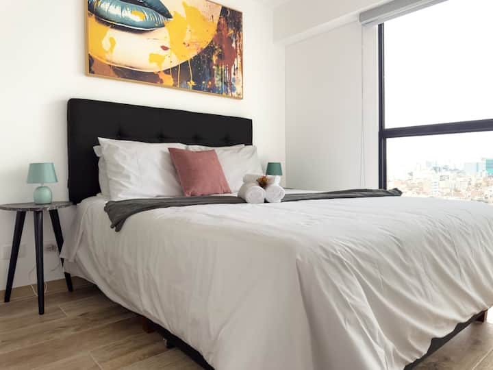Moderno Y Acogedor 1br A Pasos De San Isidro - Pérou