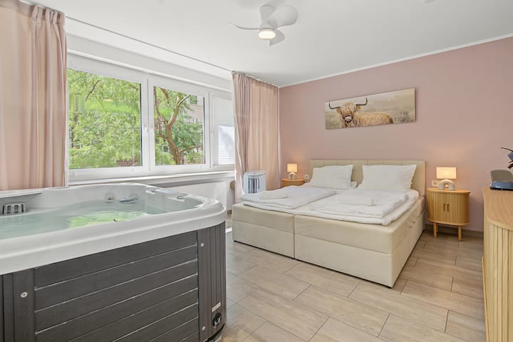 Whirlpool Im Zimmer | Studio Köln-nippes | 2 Gäste - Cologne