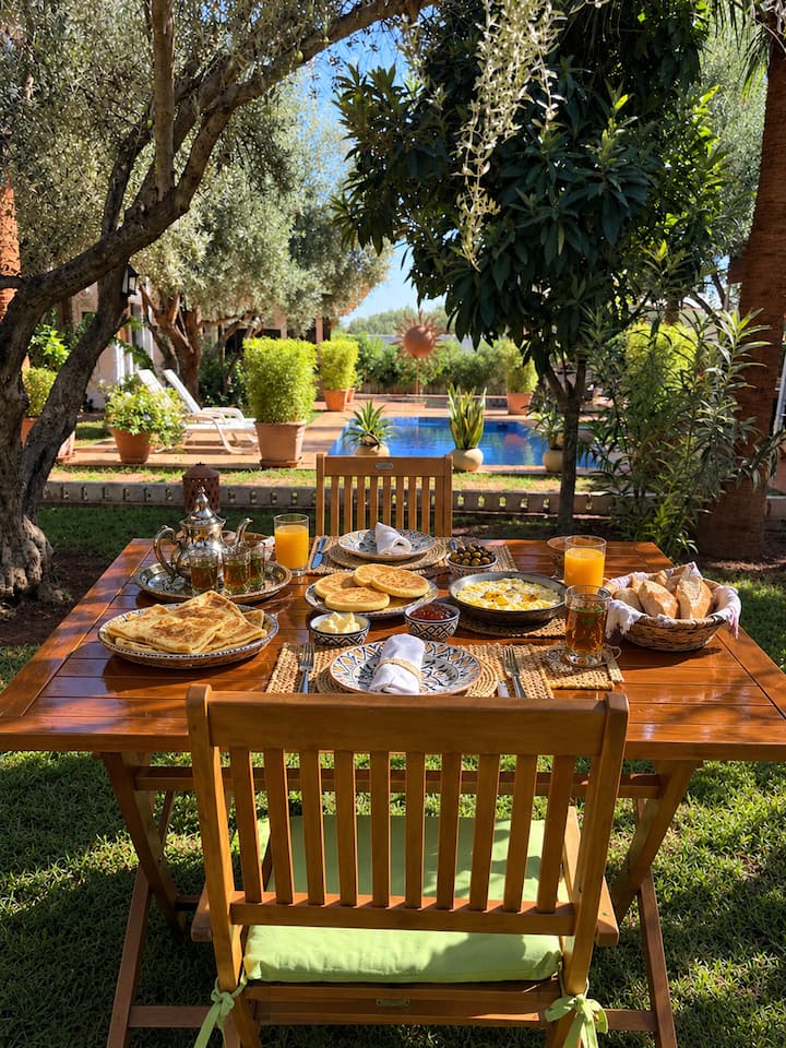 Chalet Les Papillons Blancs, Le Calme à Marrakech - Marrakech