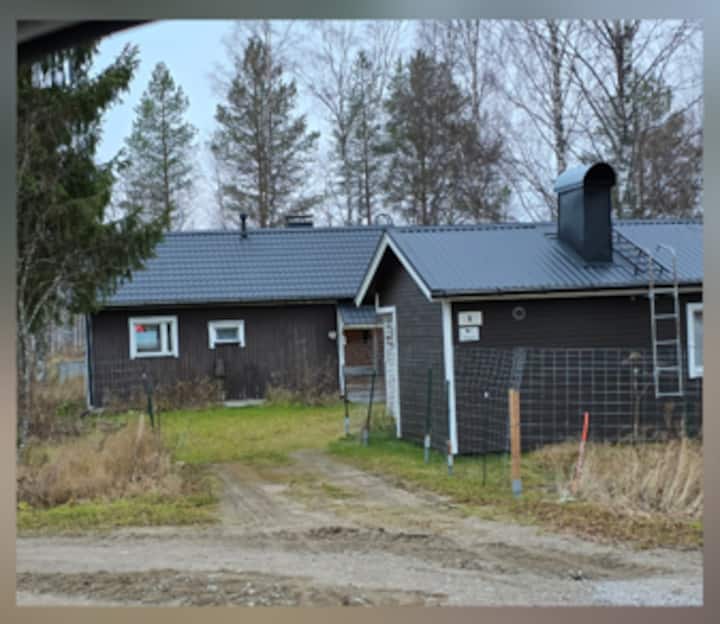 Aito Mökki, Juokseva Vesi +Sisäwc+ilmalämpöpumppu - Oulu