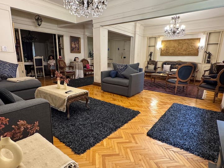 Furnished Flat With Ac In All Rooms - Cairo